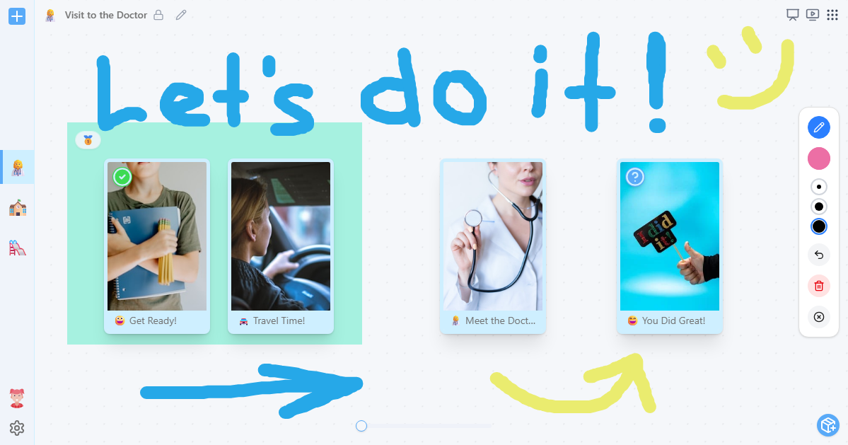 First Then Board - Online Visual Schedule Platform for Autism Visual ...